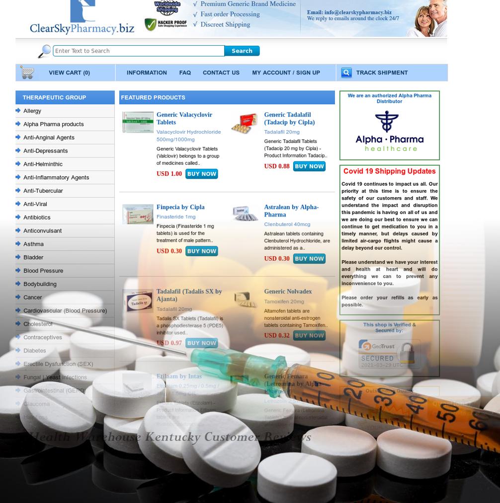 Health Warehouse Kentucky Review – A Rogue Online Pharmacy ...